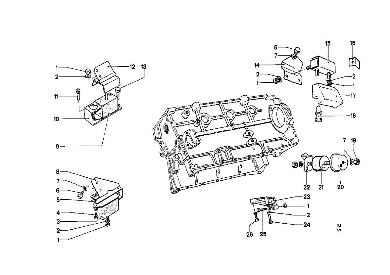 07119902955 BMW pultti M8x45mm, OE – Bemariosat.fi